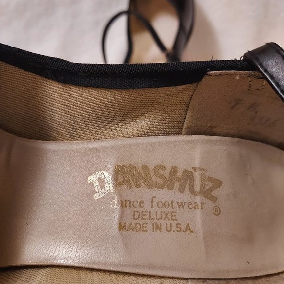 Capezio | Shoes | Vintage Black Tap Shoescharacter Shoes By Danshuz ...